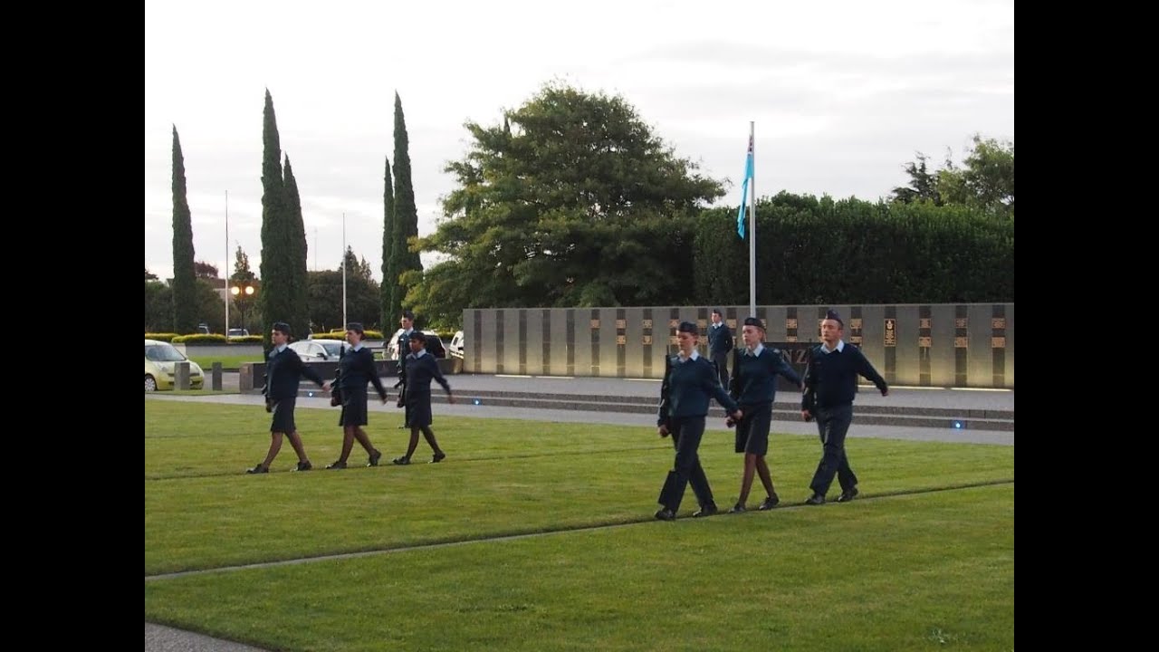 RNZAF Sunset Ceremony - YouTube