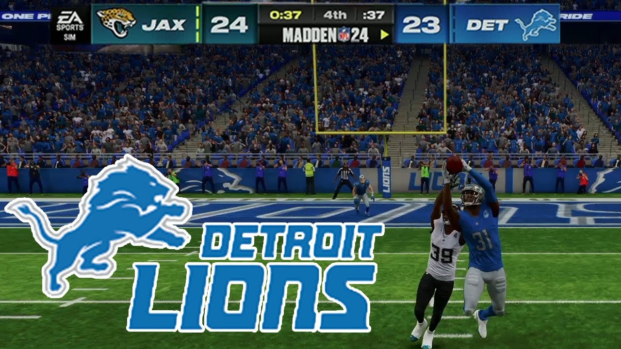 Greatest Comeback Ever?? | #2 Detroit Lions Franchise Madden 24 Next ...