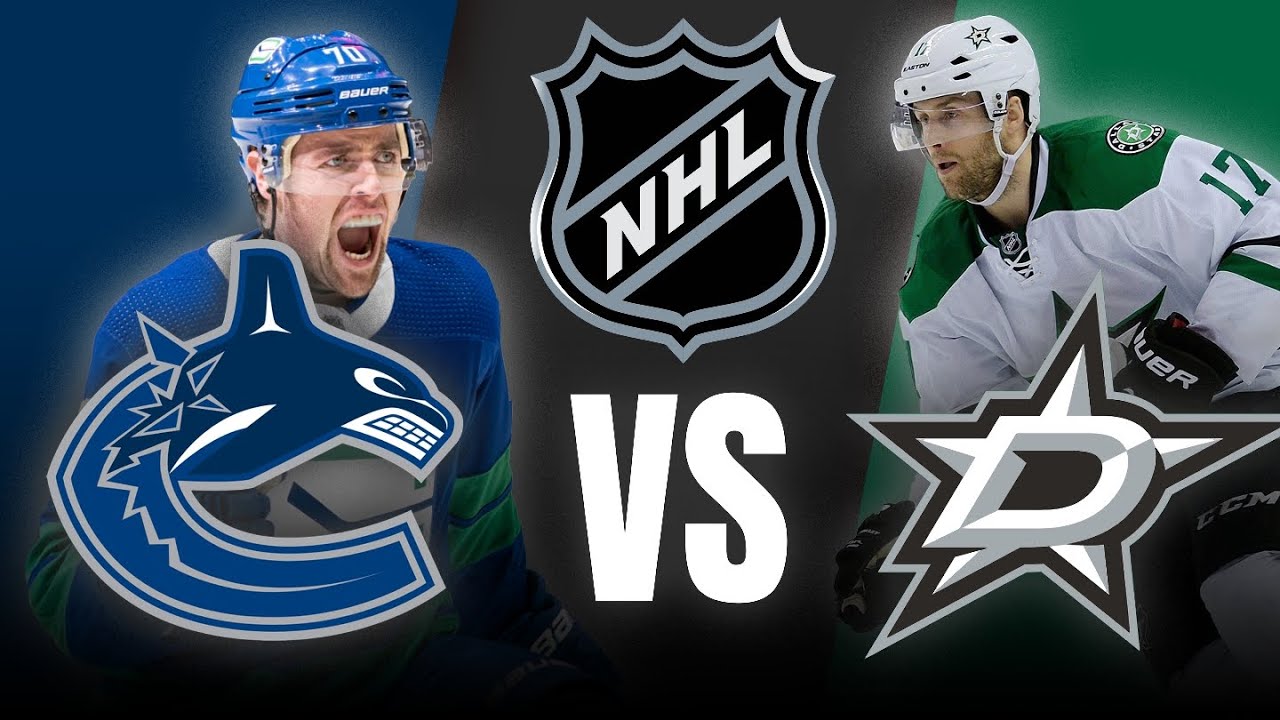 VANCOUVER CANUCKS VS DALLAS STARS | NHL REGULĀRĀS SEZONAS 11. SPĒLE ...
