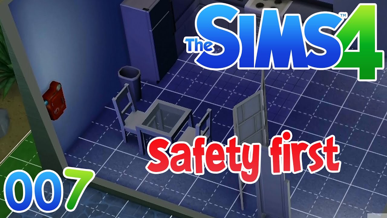 Die Sims 4 #007 - Safety first ★ Let's Play Die Sims 4 - YouTube