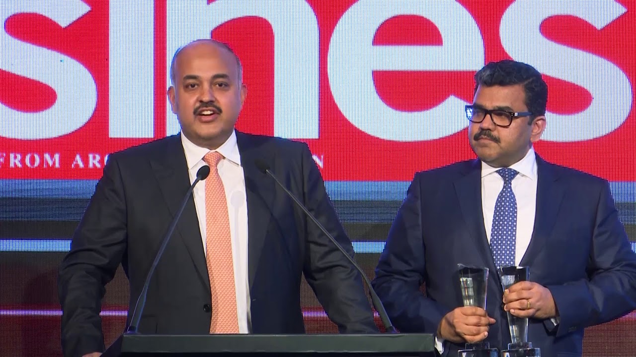Winner's Stage: Arabian Business Achievement Awards 2018 - Prasanth and ...