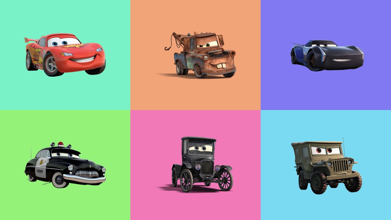 Let's Play With Lightning McQueen! Lightning McQueen, Tow Mater ...