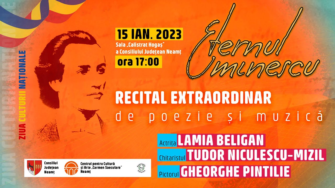 Eternul Eminescu - 15 ianuarie 2023 - YouTube