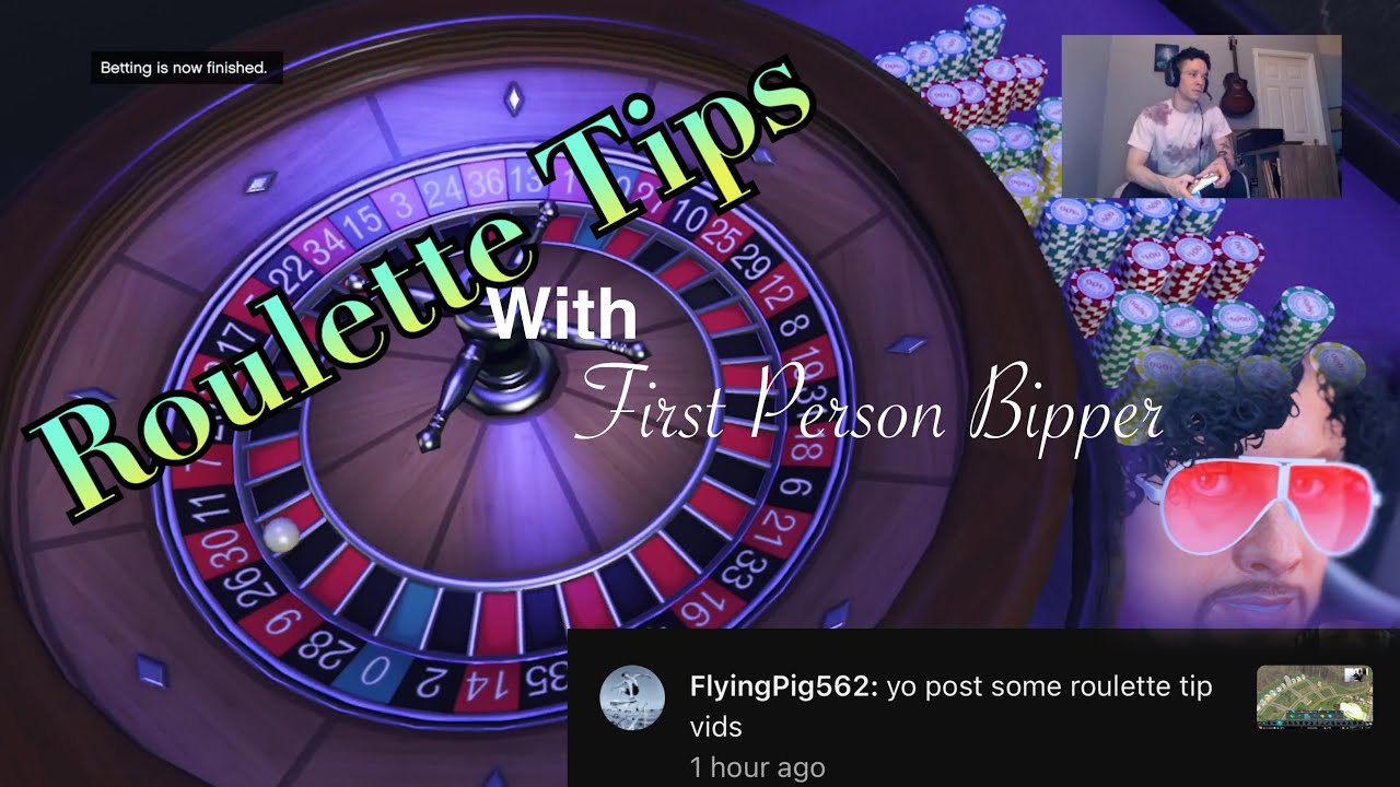 Roulette tips with #FirstPersonBipper in #GTA - YouTube