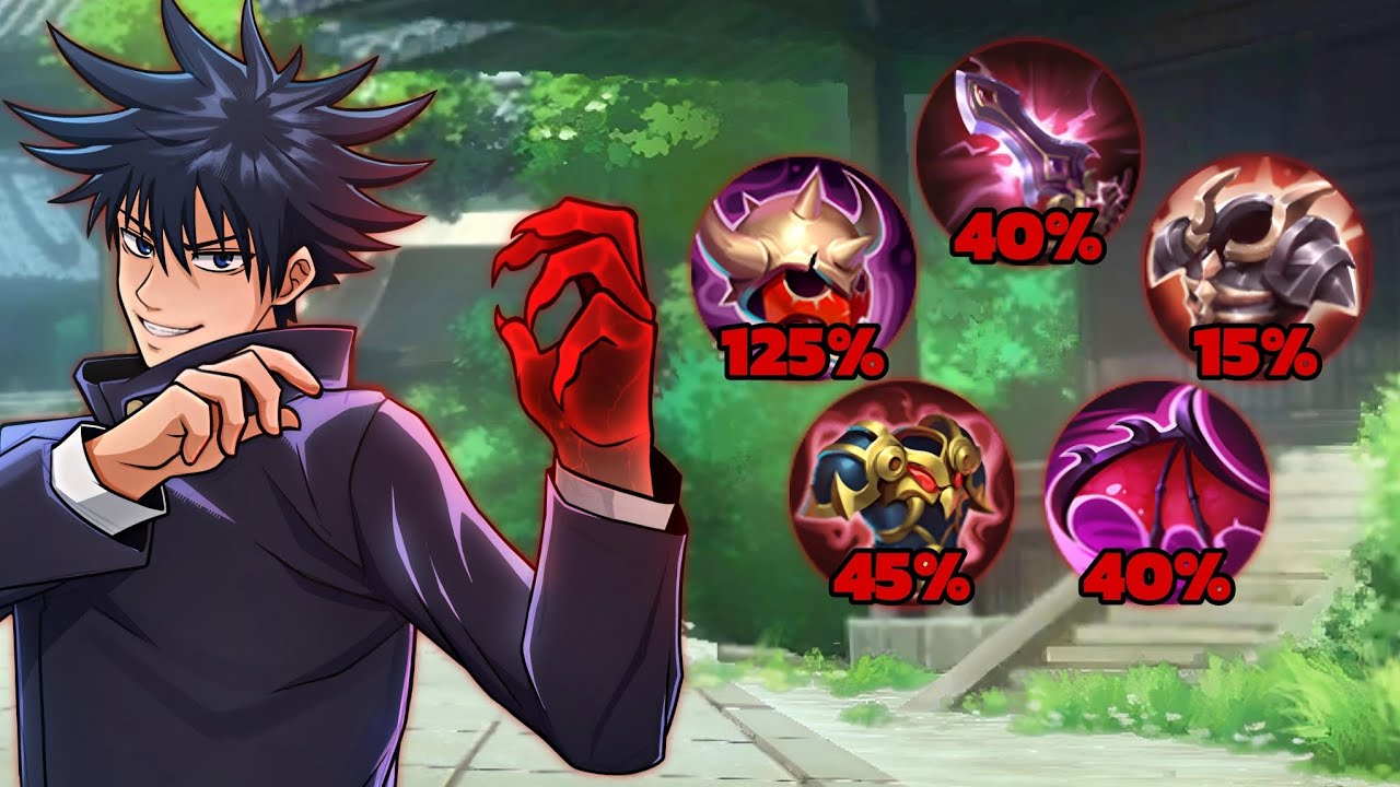 JULIAN MEGUMI FUSHIGURO RED BUILD!! (the best abnormal lifesteal bug ...