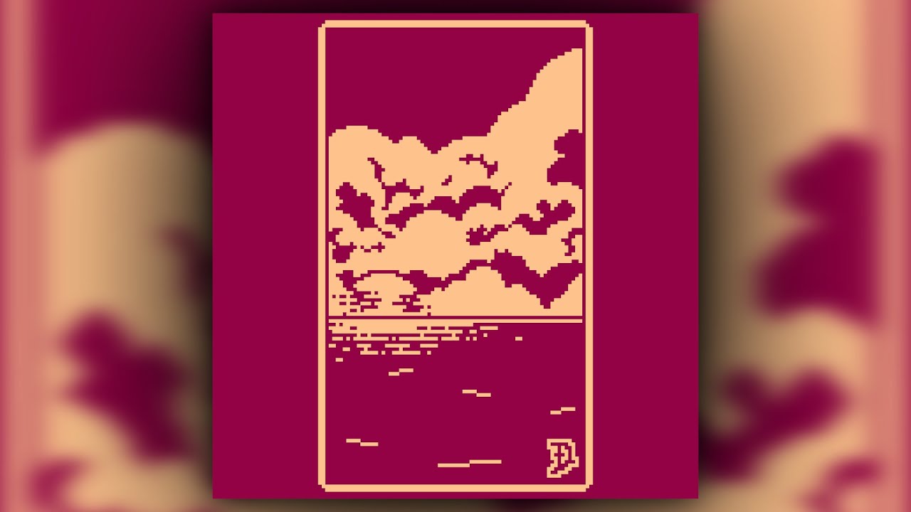 1-Bit Landscape - Pixel Art Timelapse - YouTube