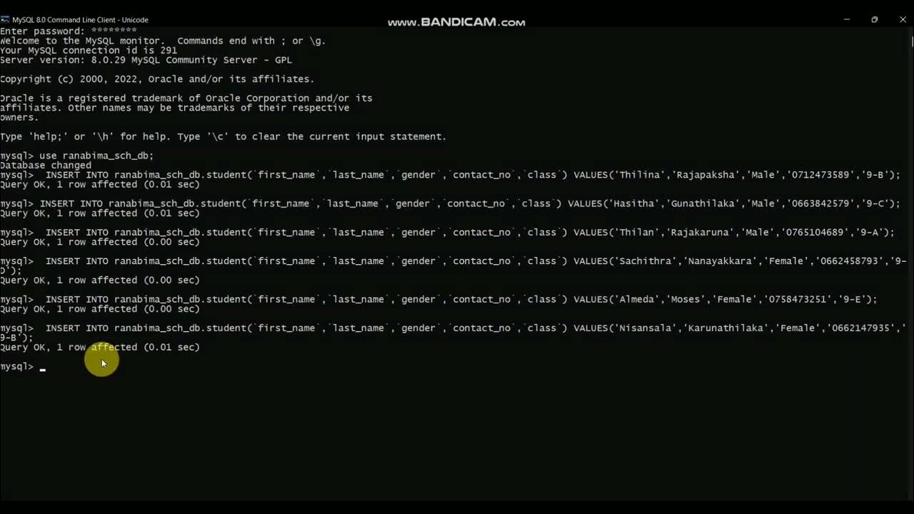 Data Base Task 46 1st Year Java Institute For Advanced Technology