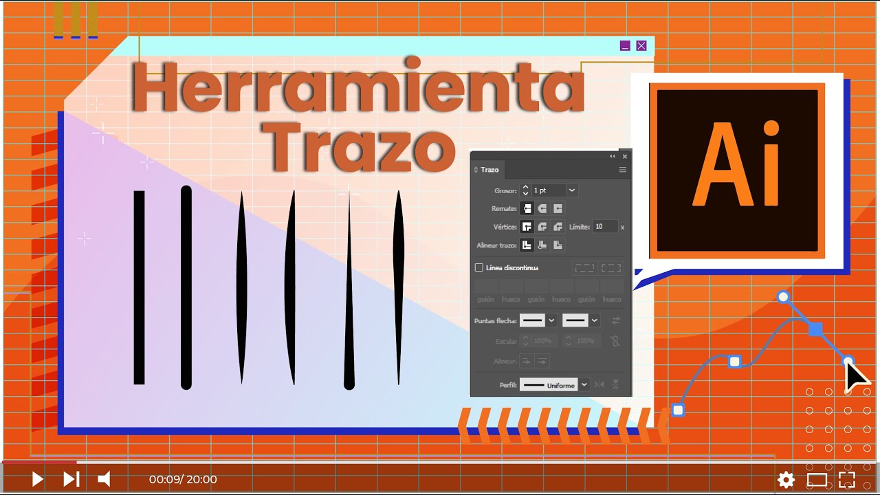 Tutorial herramienta Trazo Adobe Illustrator (2024) - YouTube