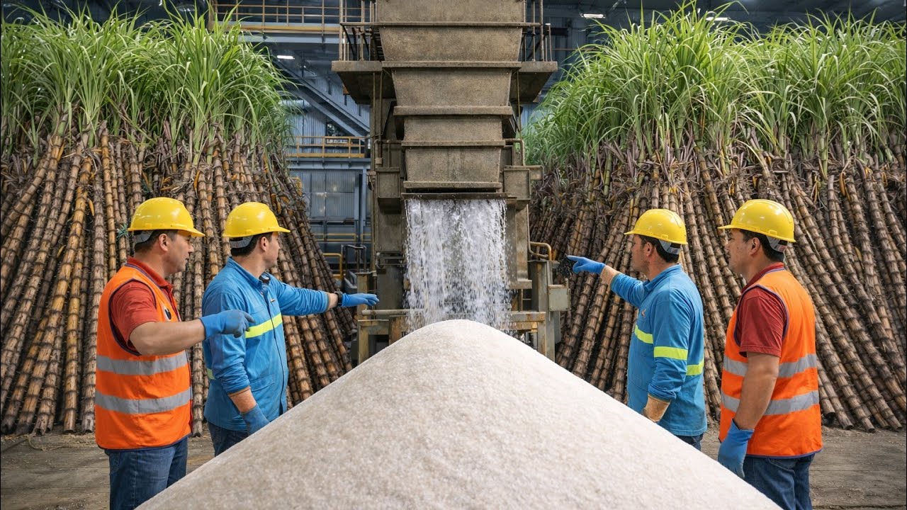 The Insane Journey of Sugarcane: High-Tech Precision in Manufacturing Billions of Pounds of ...