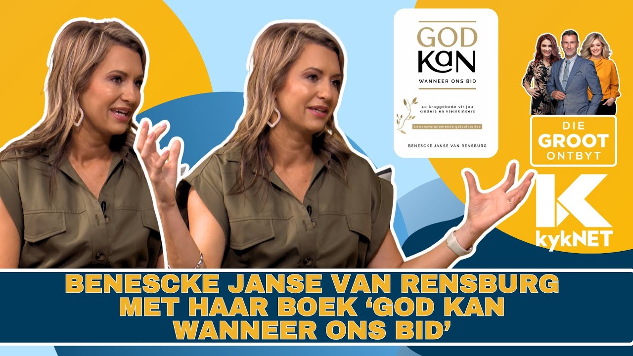 Benescke Janse van Rensburg met haar boek ‘God Kan Wanneer Ons Bid’ | 25 November 2024 - YouTube