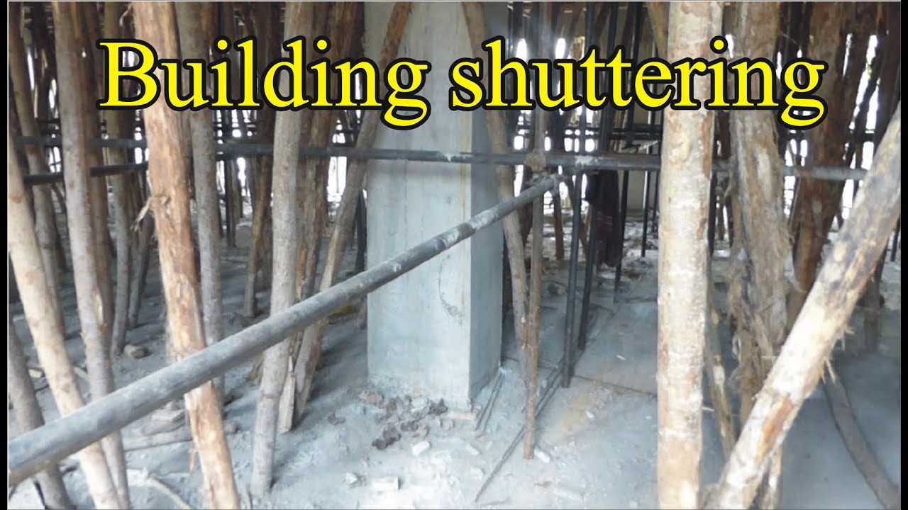 How to work on building shuttering | Shuttering | Building ...