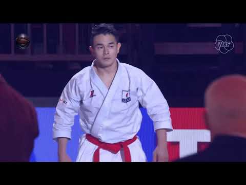 FINAL MALE KATA PREMIER LEAGUE - TOKYO 2019 / RYO KIYUNA VS ISSEI ...