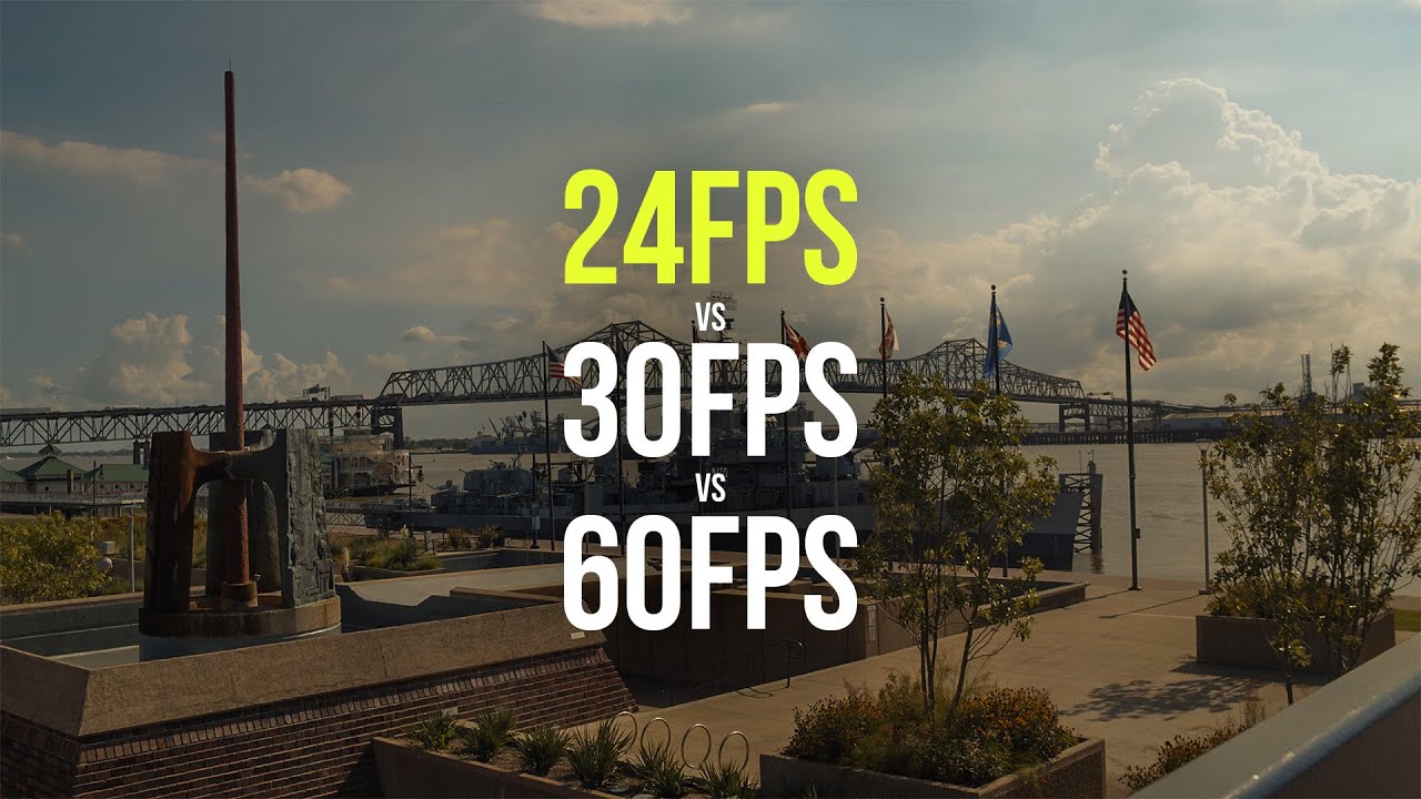 Should You Shoot At 24fps vs 30fps vs 60fps? | 24fps Video - YouTube