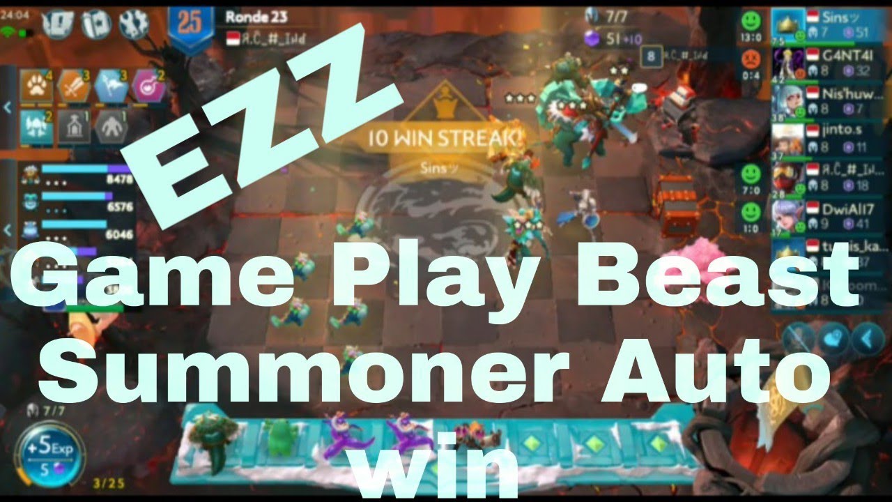 Full Game play Beast Summoner Chess Rush - YouTube