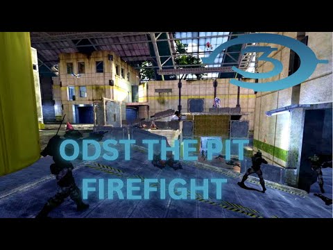 HALO 3 ODST: The Pit Firefight Mod - YouTube