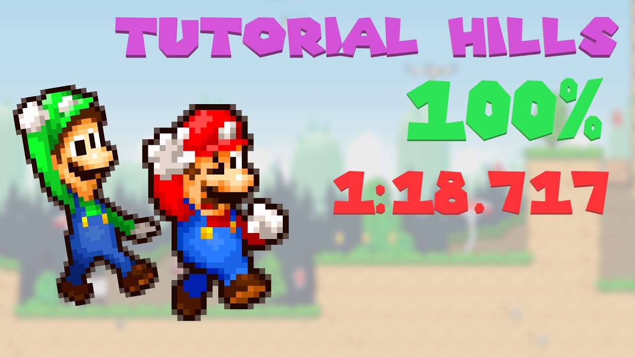 [TAS] Super Mario 127 | Tutorial Hills 100% IL in 1:18.717 (RTA time ...
