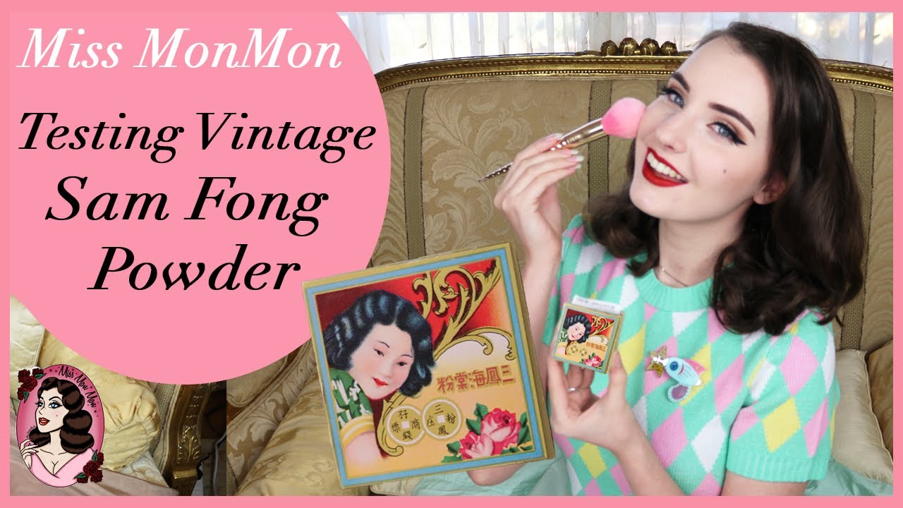 Testing Vintage: Sam Fong Powder with Miss MonMon - YouTube