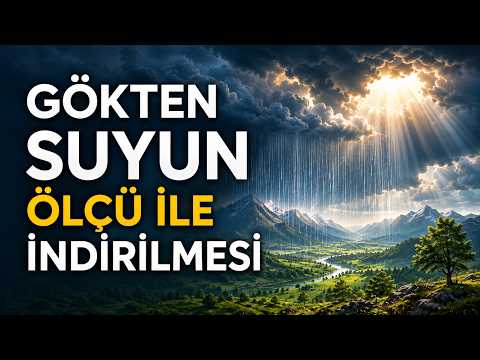 Gökten Suyun Ölçü İle İndirilmesi | Ebu Nuh Hoca