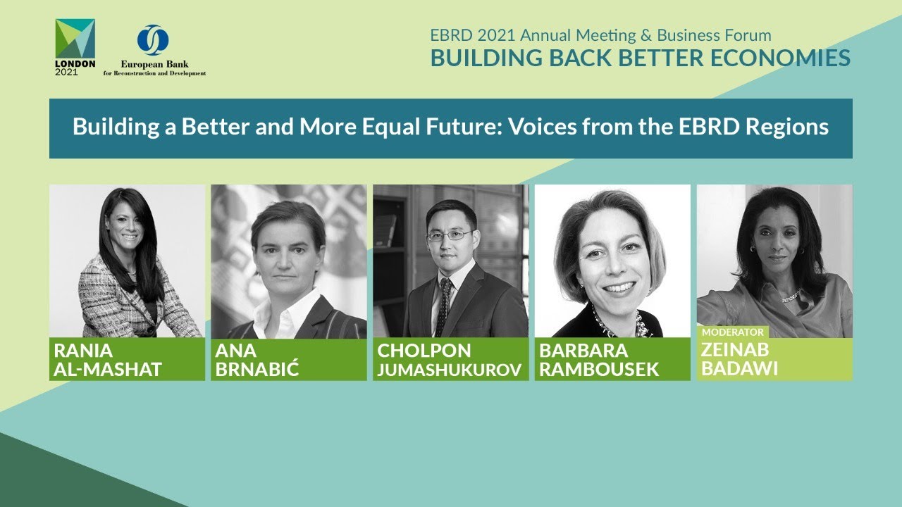 Building a Better and More Equal Future: Voices from the EBRD Regions - YouTube