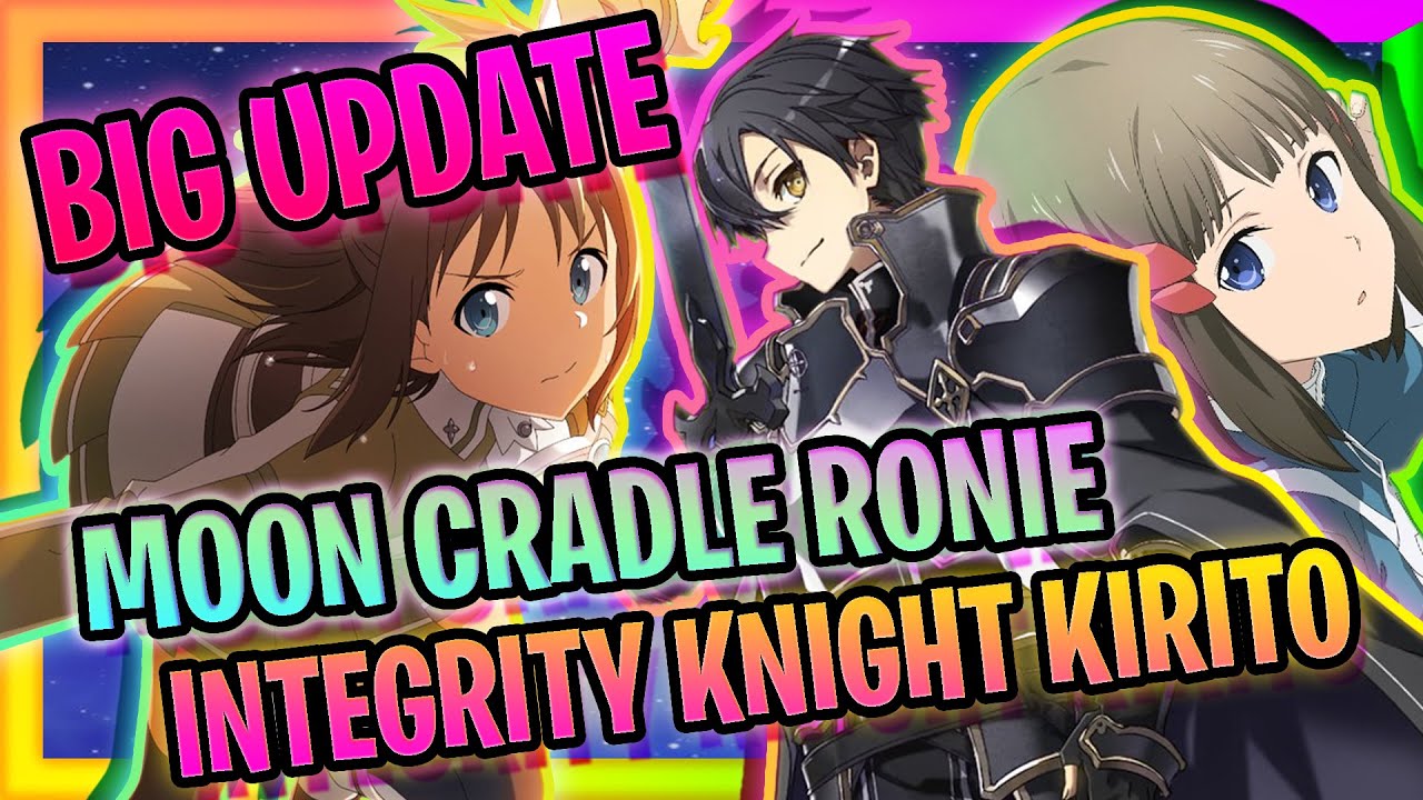 [SAO ARS] INTEGRITY KNIGHT KIRITO SYNTHESIS 33 & MC RONIE ARE COMING ...