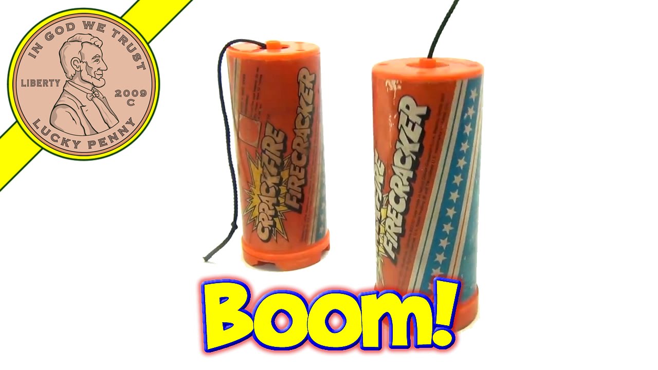 Crrackfire Firecracker Toy Whistling Wick Plastic Bomb Cap Toy, 1975 ...