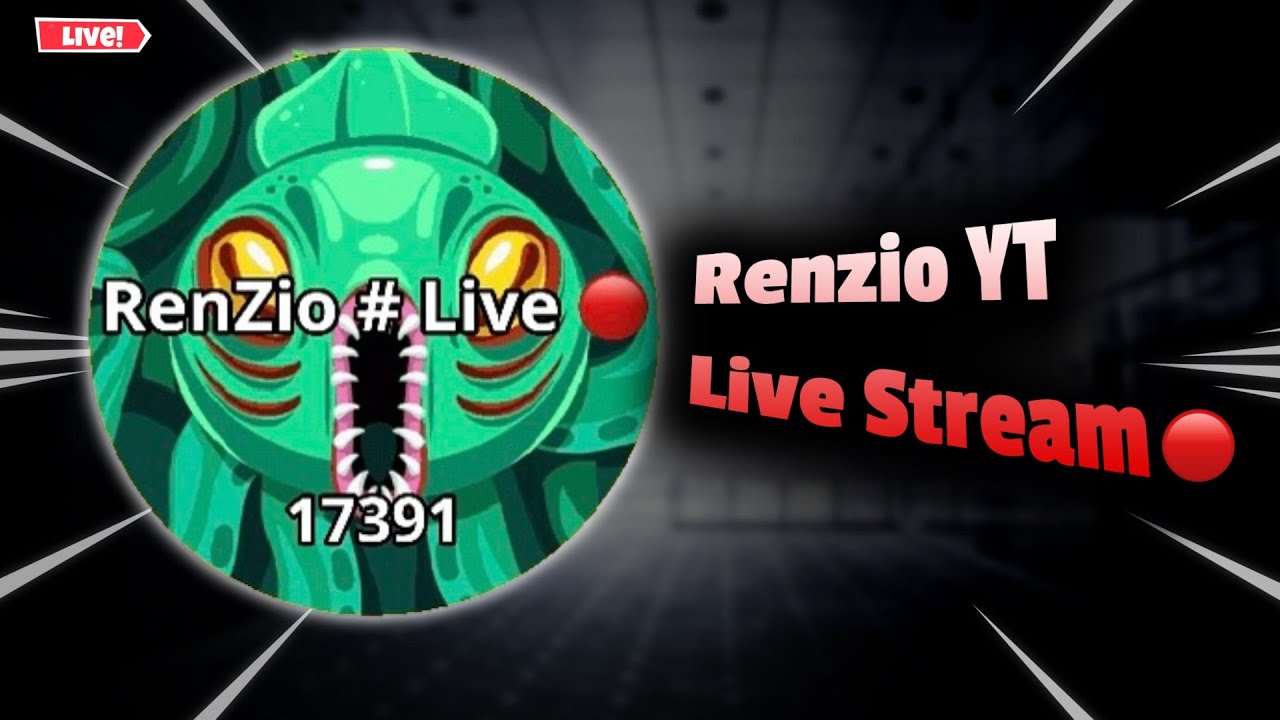 🛑 RENZIO LIVE | AGAR.IO MOBILE| AP SOUNTHEAST USE TAG RENZIO #LIVE ...