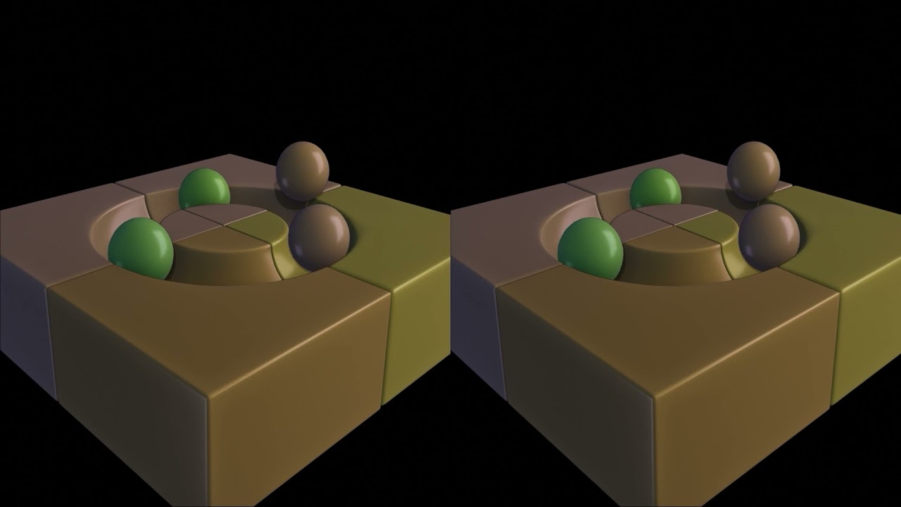 SBS 3D Test Render in Blender - YouTube