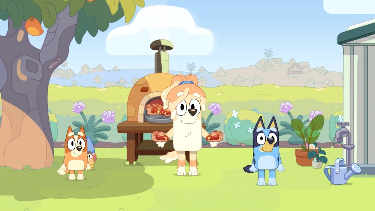 Bluey : Summer Time Pizza Party 04 - YouTube