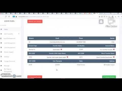 online banking script with free database MySQL embedded with Bitcoin transaction@FisayoFosudo ...