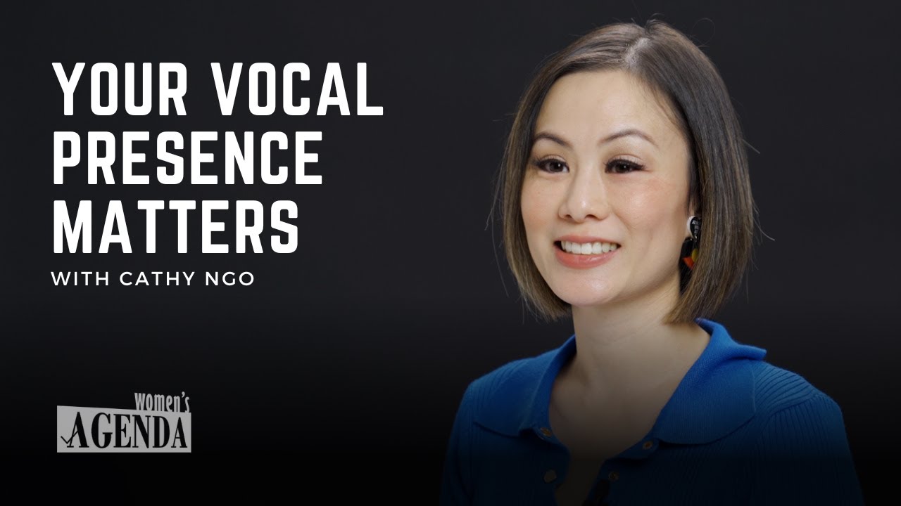 Your vocal presence matters | The Keynotes by Women's Agenda - YouTube