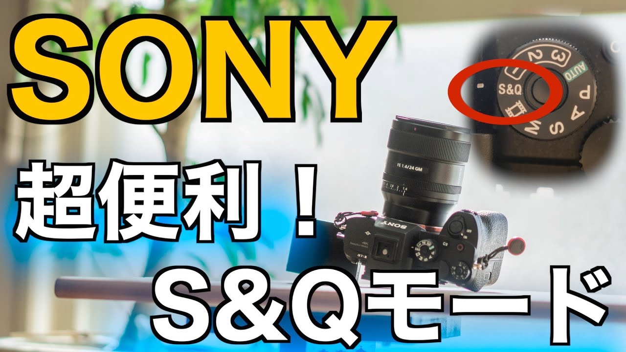 【注意点あり】ソニーのカメラで超簡単にスローとタイムラプスが撮れる設定！S&Qモードの使い方解説！スローモーションも撮れるけど、、、知っておくべき注意点も - YouTube