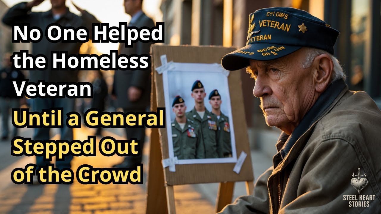 No One Helped the Homeless Veteran — Until a General Stepped Out of the ...
