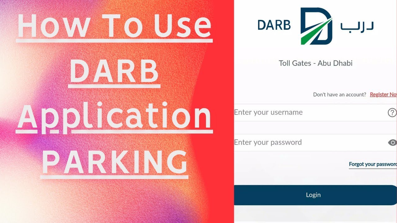 Abu Dhabi New Parking App | DARB PARKING EXPLAINED | Abu Dhabi Easy ...
