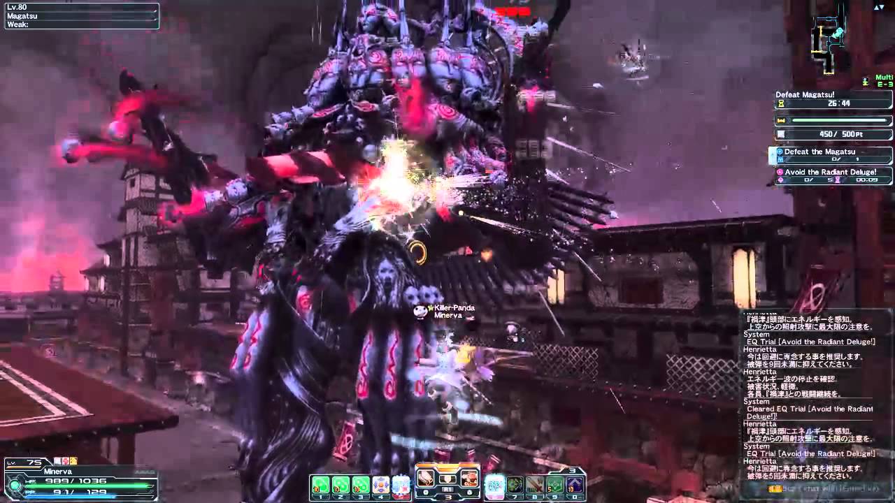 【PSO2】 Under 8 Minute Magatsu ( XH マガツ ) - YouTube