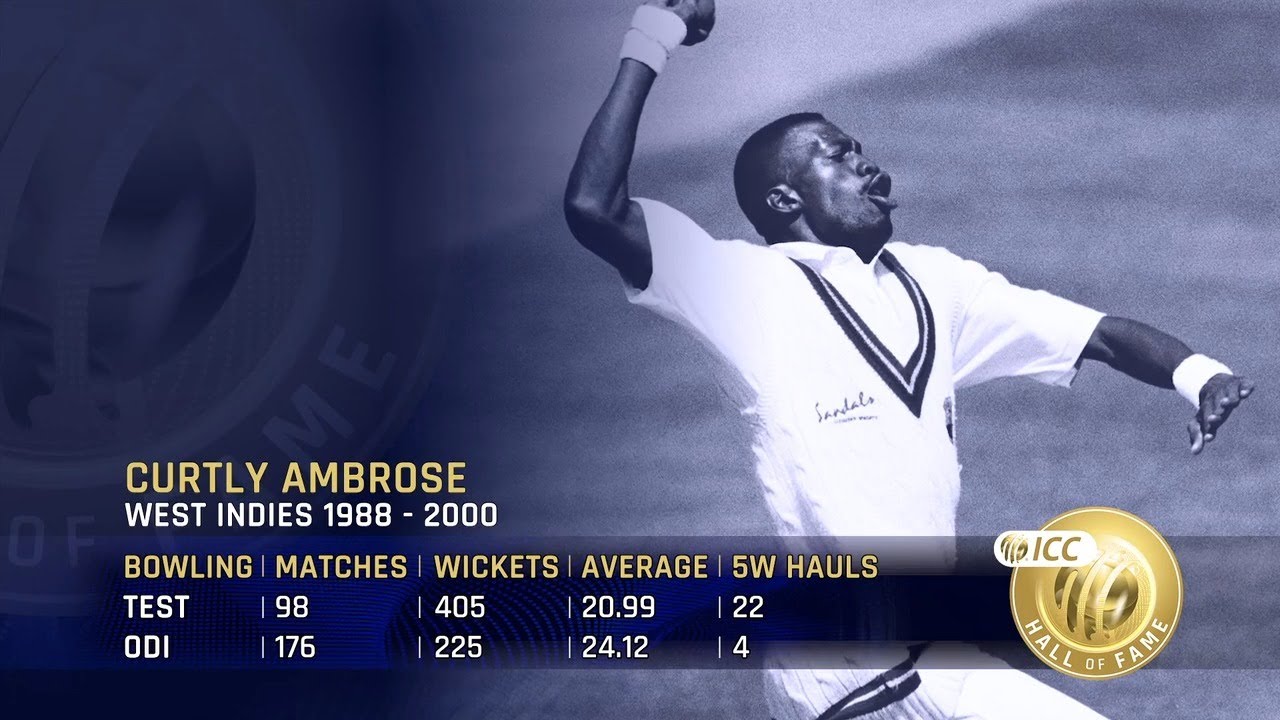 Meet the ICC Hall of Famers: Curtly Ambrose | 'His extra bounce ...