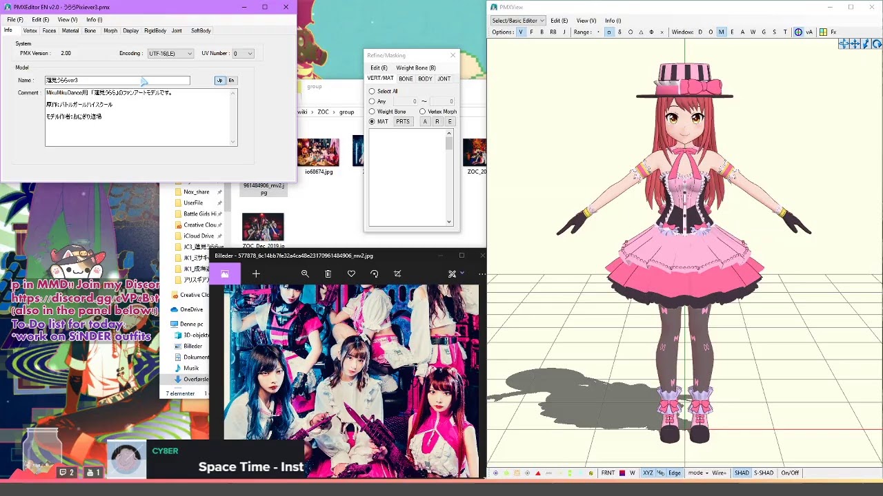 [MMD] Working on SiNDER outfits - YouTube