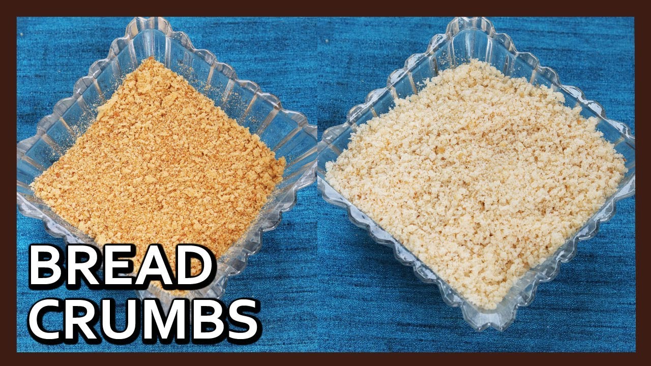 How to Make Perfect Bread Crumbs at Home | Breadcrumbs Without Oven ...