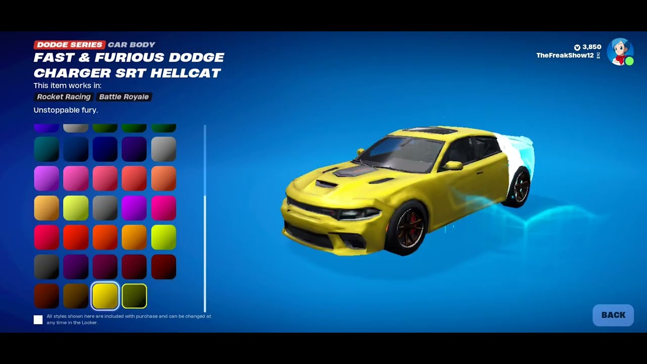 New Get HOT Emote/Fast & Furious Dodge Charger/Void Burn/Kicks Fortnite ...