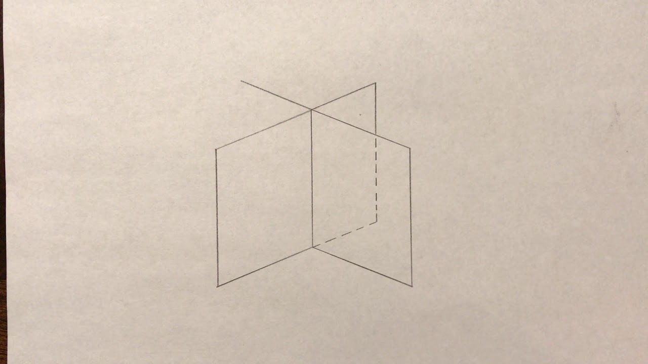 Intersecting Vertical Planes - YouTube