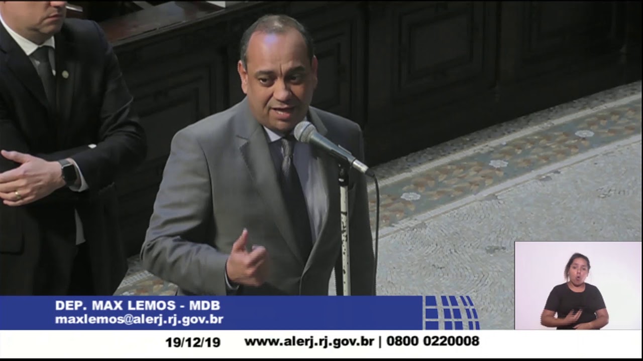 Sessão de Encerramento - 19/12/19 - Max Lemos - YouTube
