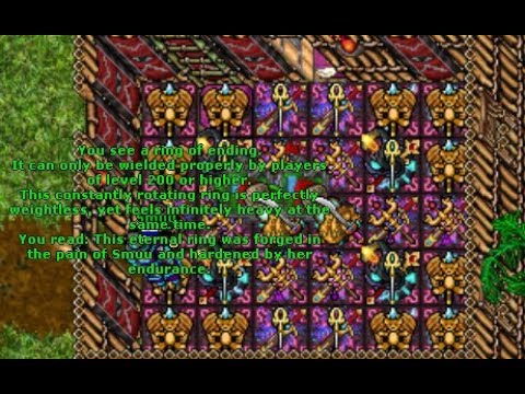 Creation of Ring of ending (string of mending) by Smuu [TIBIA] - YouTube