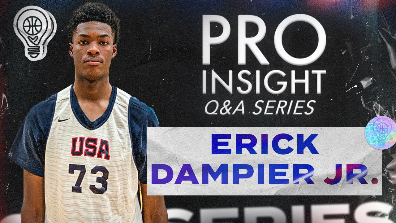 Erick Dampier, Jr. Interview | USA Basketball Junior National Team Minicamp | 10.12.24 - YouTube