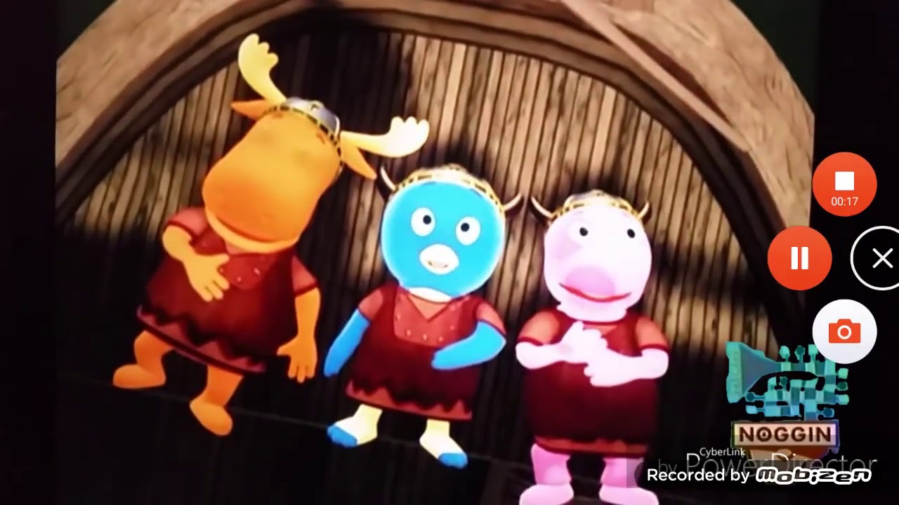 Noggin 2008 Make Music month Screen Bug (Viking Voyage) - YouTube