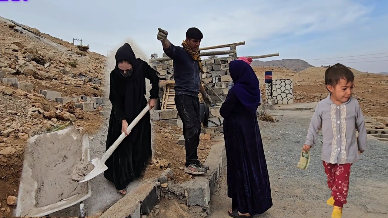 Zahra goes to work and Nika and Masoud work together to cover the roof ...