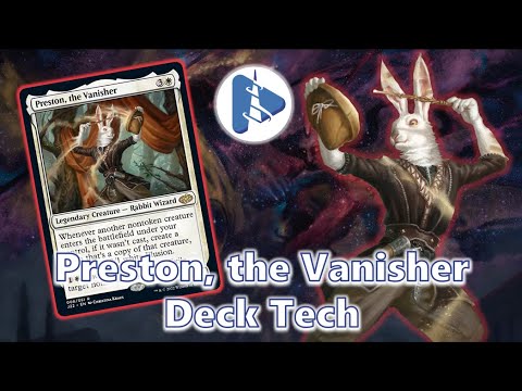 AMAZING NEW BLINK COMMANDER!!! Preston, the Vanisher Deck Tech - YouTube