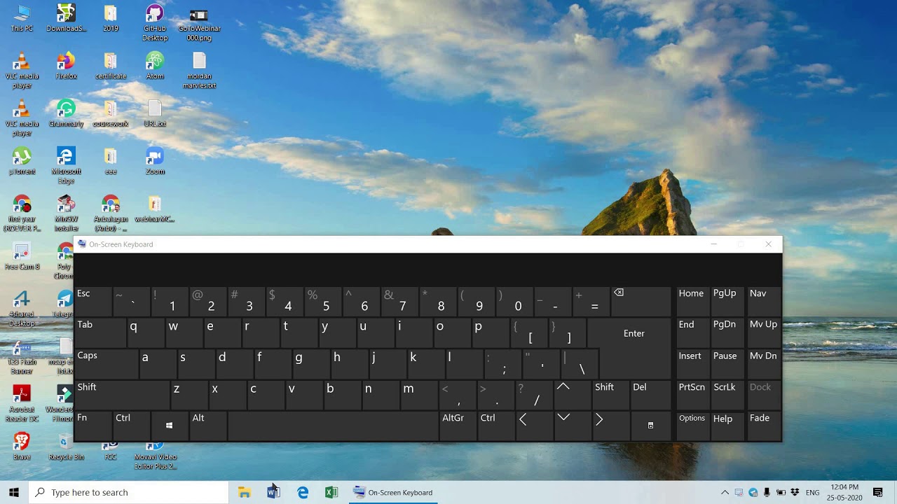 Fresh desktop in Windows 10 - YouTube