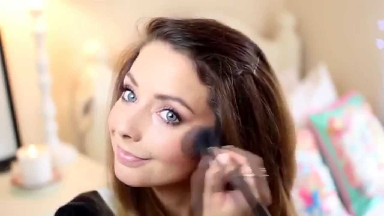 (Русская озвучка)My Everyday Makeup Routine | Zoella/Мой ежедневный макияж - YouTube