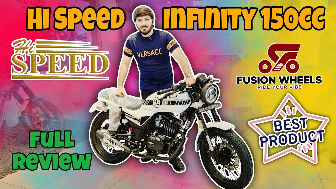 Hi Speed motorcycle | Hi Speed Infinity 150CC Full Review | Hi Speed ...