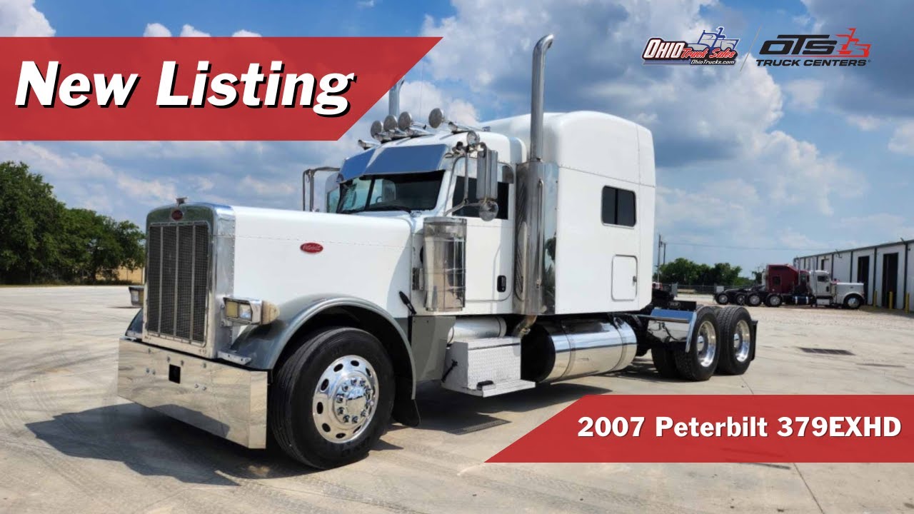 2007 Peterbilt 379EXHD Available Now in Rhome, Texas! - YouTube