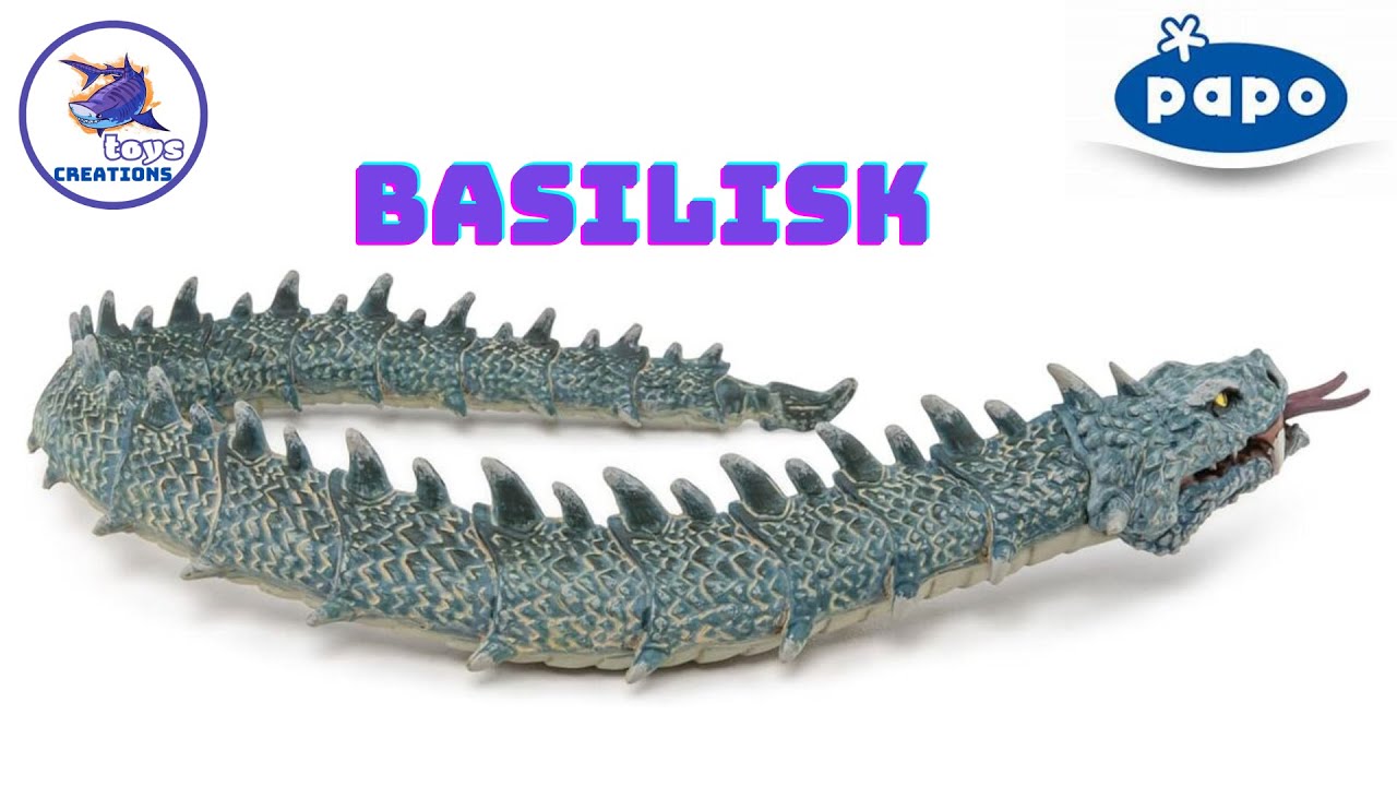 Tử xà Basilisk trong phim Harry Potter (Papo) - YouTube